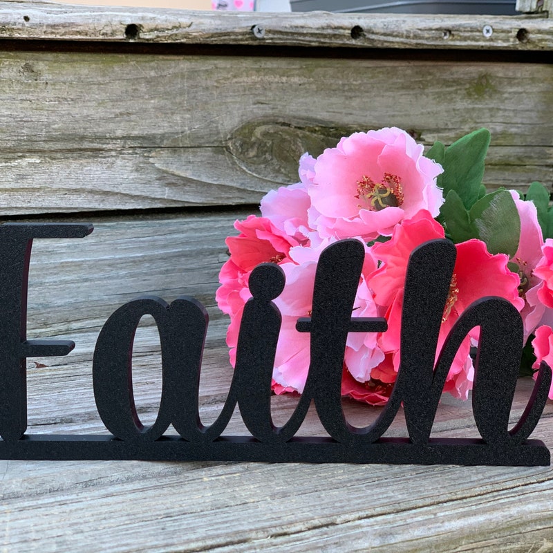 Faith Sign - Etsy