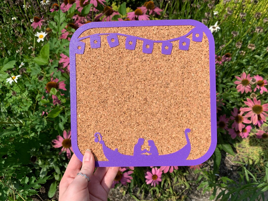 Floating Lanterns Pin Board | Cork Board (multiple Sizes) - Etsy