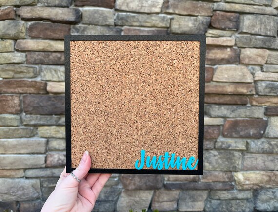 Personalized Name Pin Board Cork Board - Etsy
