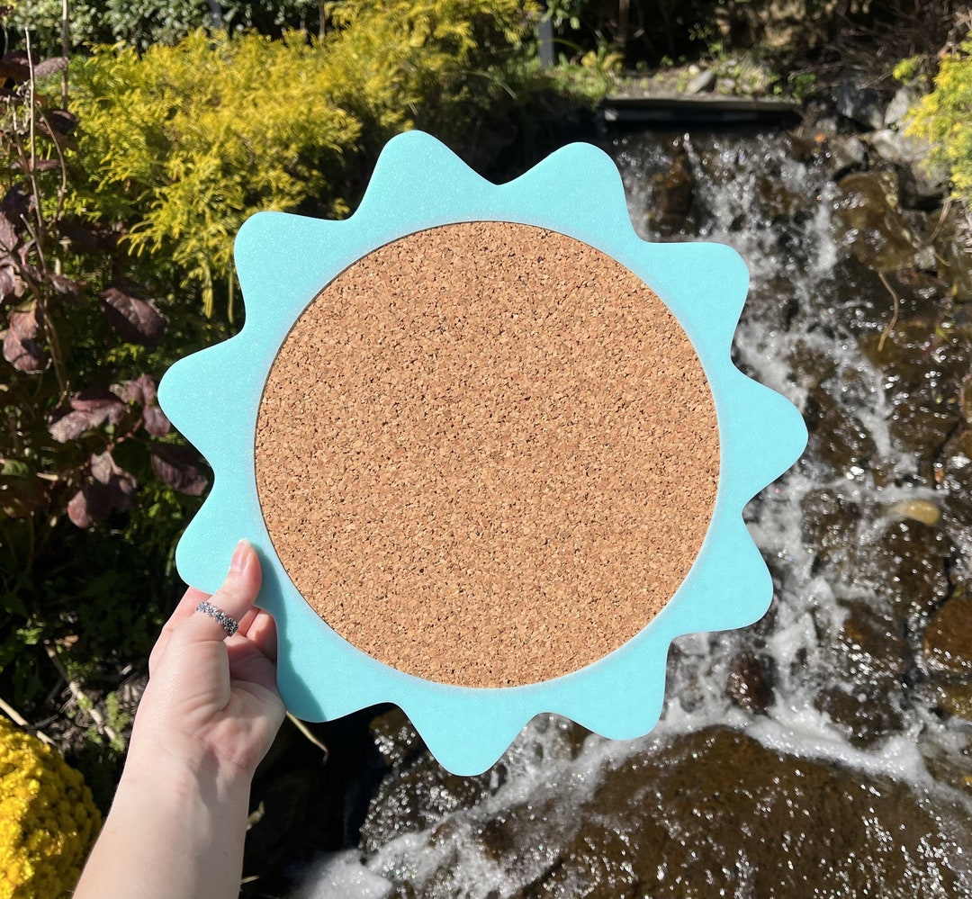 Sun Pin Board | Cork Board (multiple Sizes) - Etsy