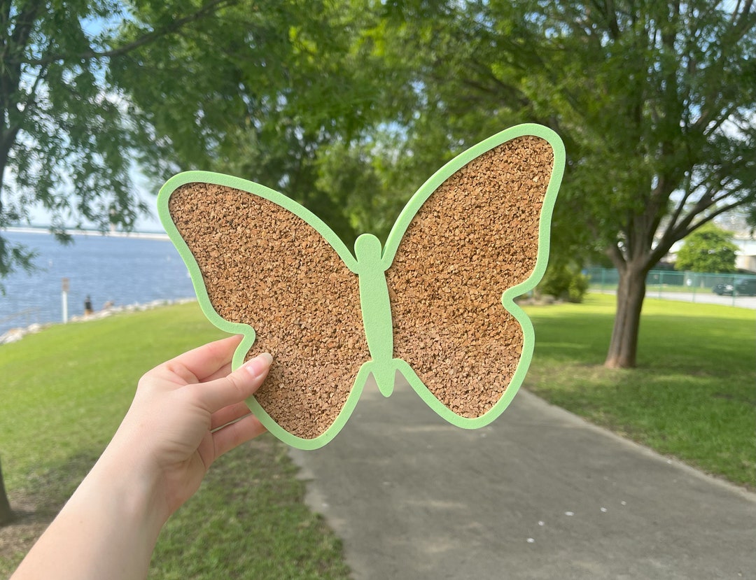 Butterfly Pin Board | Cork Board (multiple Sizes) - Etsy