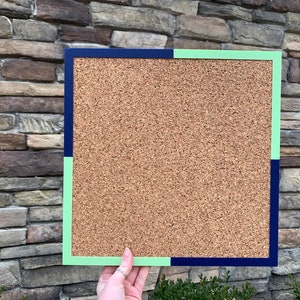 Choose Your Multi-color Pin Board | Cork Board - Etsy