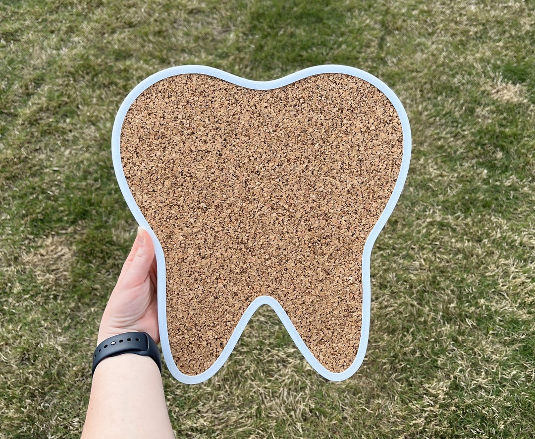Shiny Tooth Pin Board | Cork Board (multiple Sizes) - Etsy