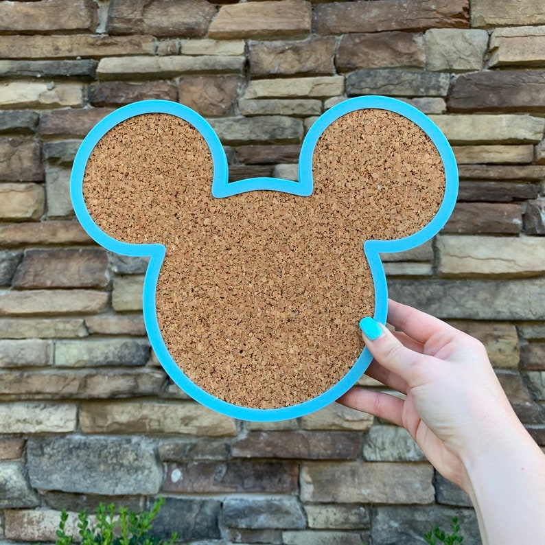 Mouse Outline Pin Board Cork Board - Etsy