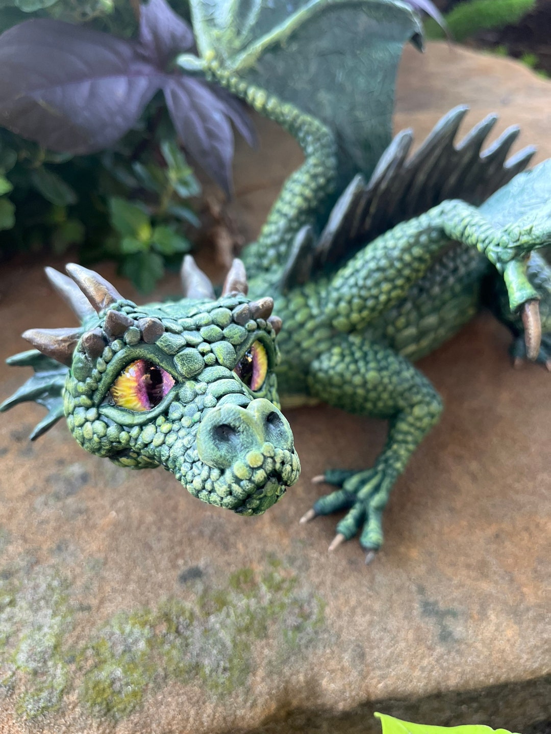 Made to Order Decorative Dragon Figurine large - Etsy