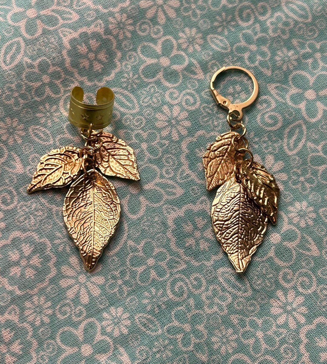 Genshin Inspired Golden Ear Cuff/earring Tighnari Casual Cosplay - Etsy