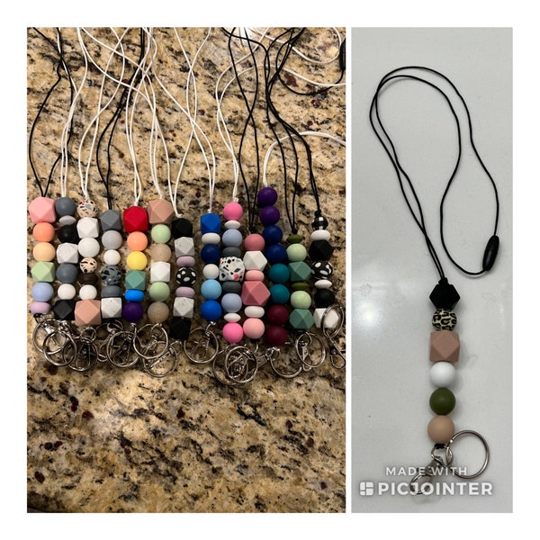 Silicone Lanyard - Etsy