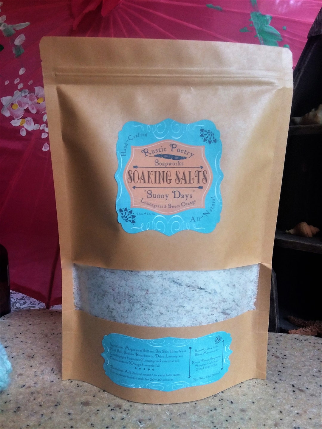 Sunny Days: Soaking Salts - Etsy