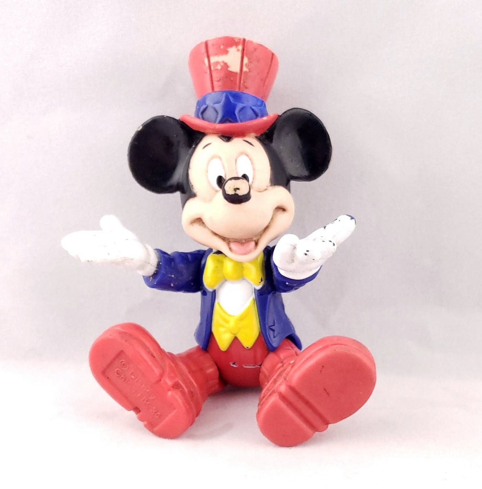 1994 McDonald's Epcot Mickey Mouse Plastic Toy Happy | Etsy