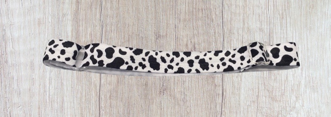 Adjustable Headband, Cow Print, Cochlear Implant, Baha Headband ...