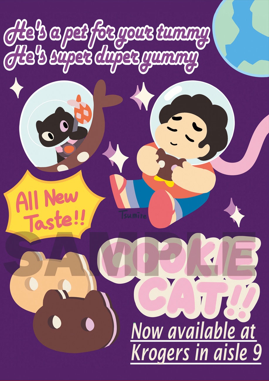 Steven Universe Food A6 Art Print / Postcards 4 X - Etsy Canada