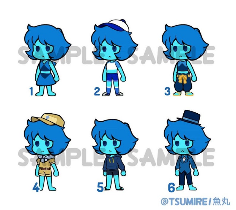 Steven Universe Character Full-cut Stickers - Etsy