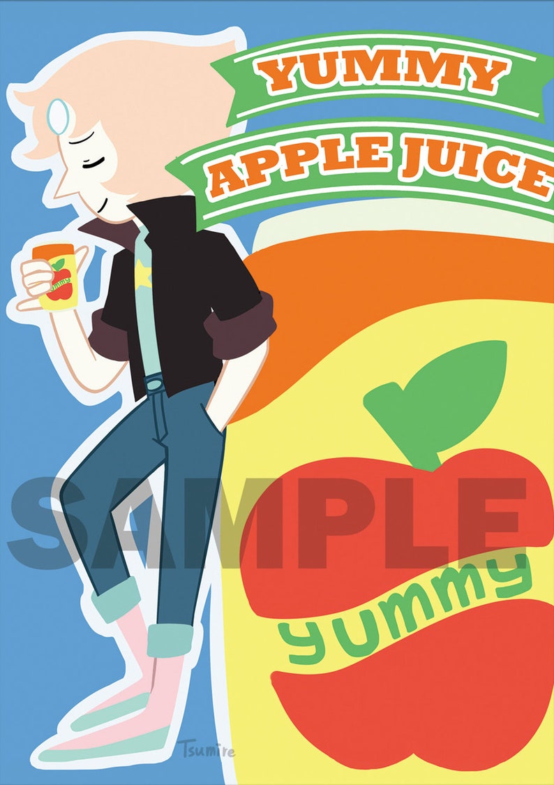 Steven Universe Food A6 art print / postcards 4 X | Etsy