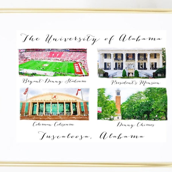 University of Alabama Graduation Decor - Etsy
