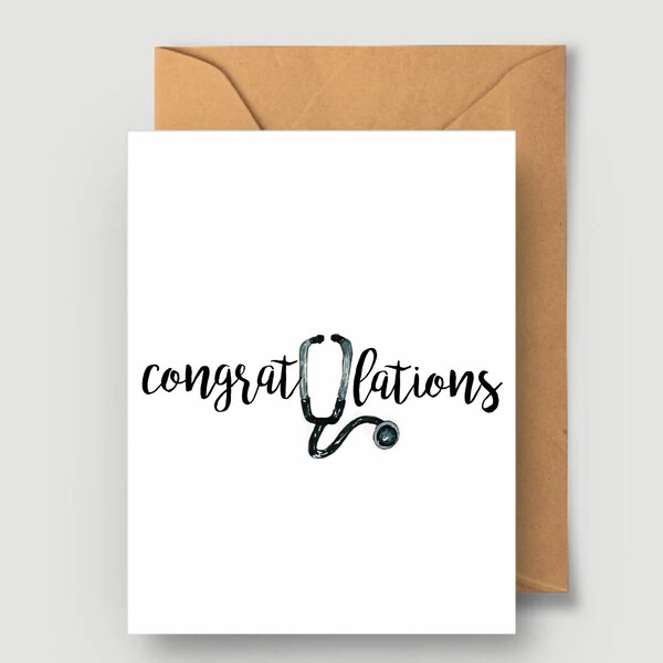Congrats Card - Etsy