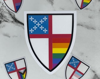 Episcopal Pride Sticker - Etsy