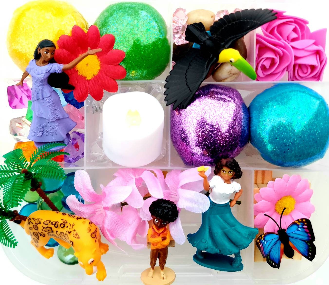 Encanto Play Dough Kit Playdough Sensory Kit Encanto Sensory - Etsy