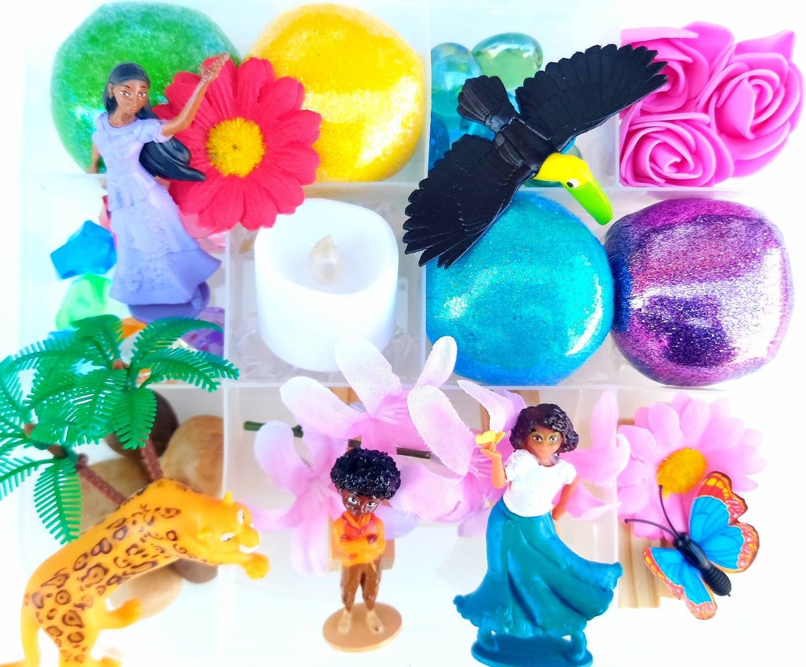 Encanto Play Dough Kit Encanto Sensory Kit Playdough Sensory - Etsy