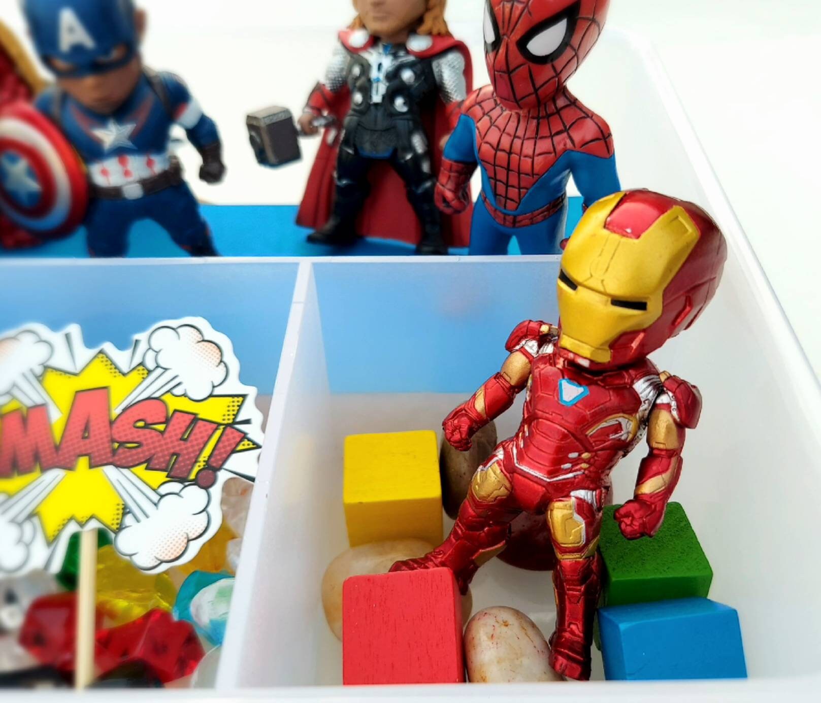 Superhero Play Dough Kit Sensory Kit Play Dough Kit Sensory - Etsy