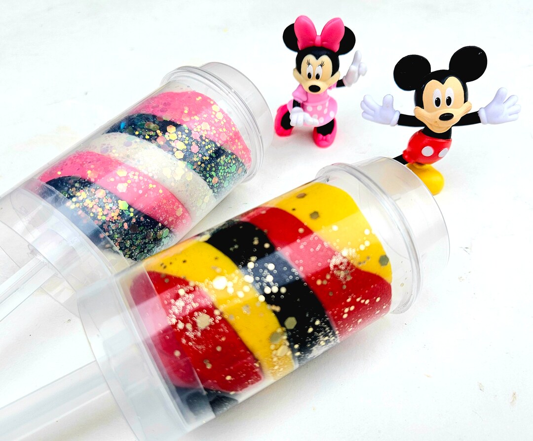 Mickey Mouse Party Favors Playdough Push Pop Minnie Mouse - Etsy