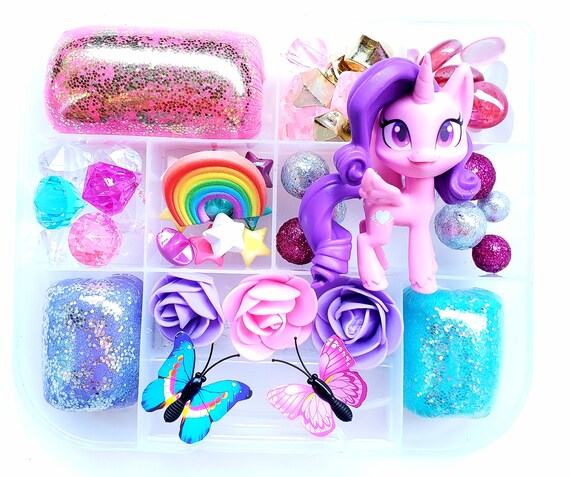 My Little Pony Play Dough Kit Unicorn Playdough Kit Sensory Play Dough Kit Playdough Kit Sensory Kit for Kids Play Dough Kit Sensory Etsy UK