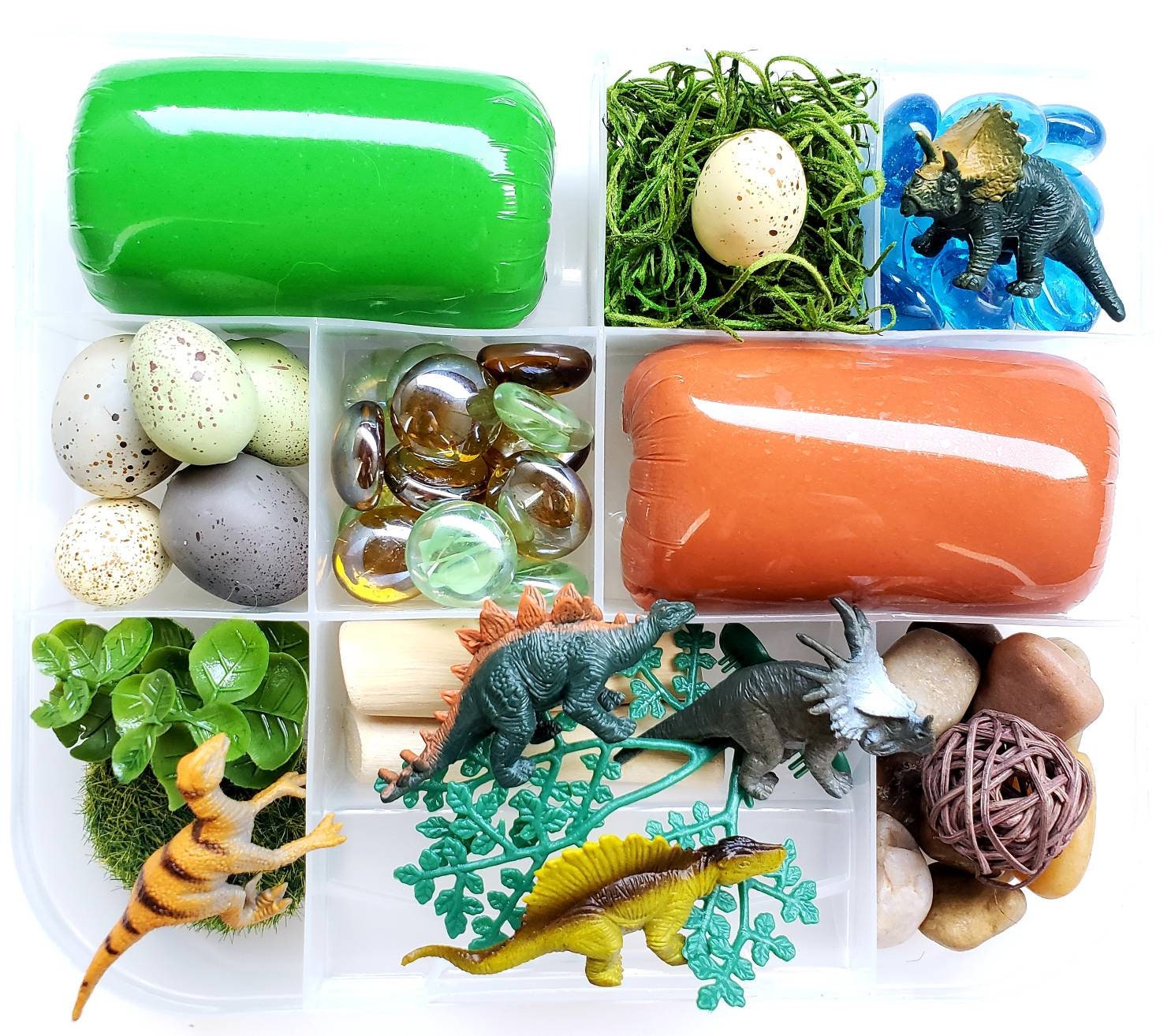 Toys Pretend Play dinosaur sensory play Dinosaur sensory kit Dinosaur ...