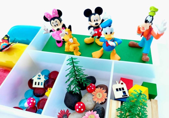 Mickey Mouse Playdough Kitplaydough Sensory Kit Playdough - Etsy