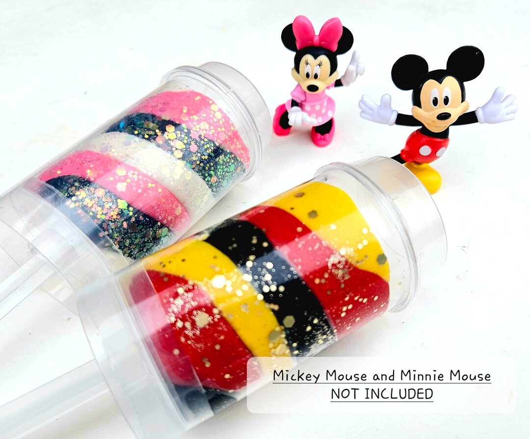 Mickey Mouse Party Favors, Playdough Push Pop, Minnie Mouse Birthday ...