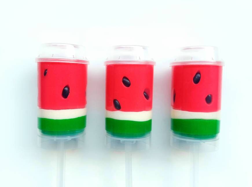 Playdough Push Pops Watermelon Party Favors Playdough - Etsy