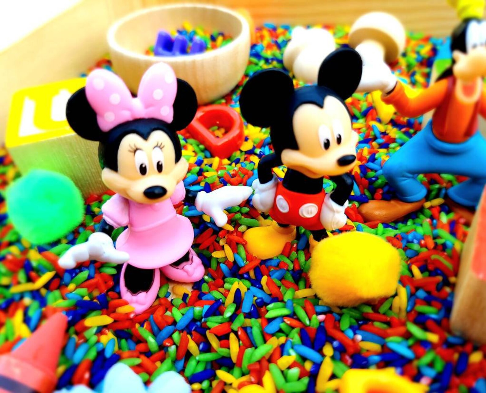Mickey Mouse Sensory Bin Sensory Kit Sensory Bin Sensory - Etsy