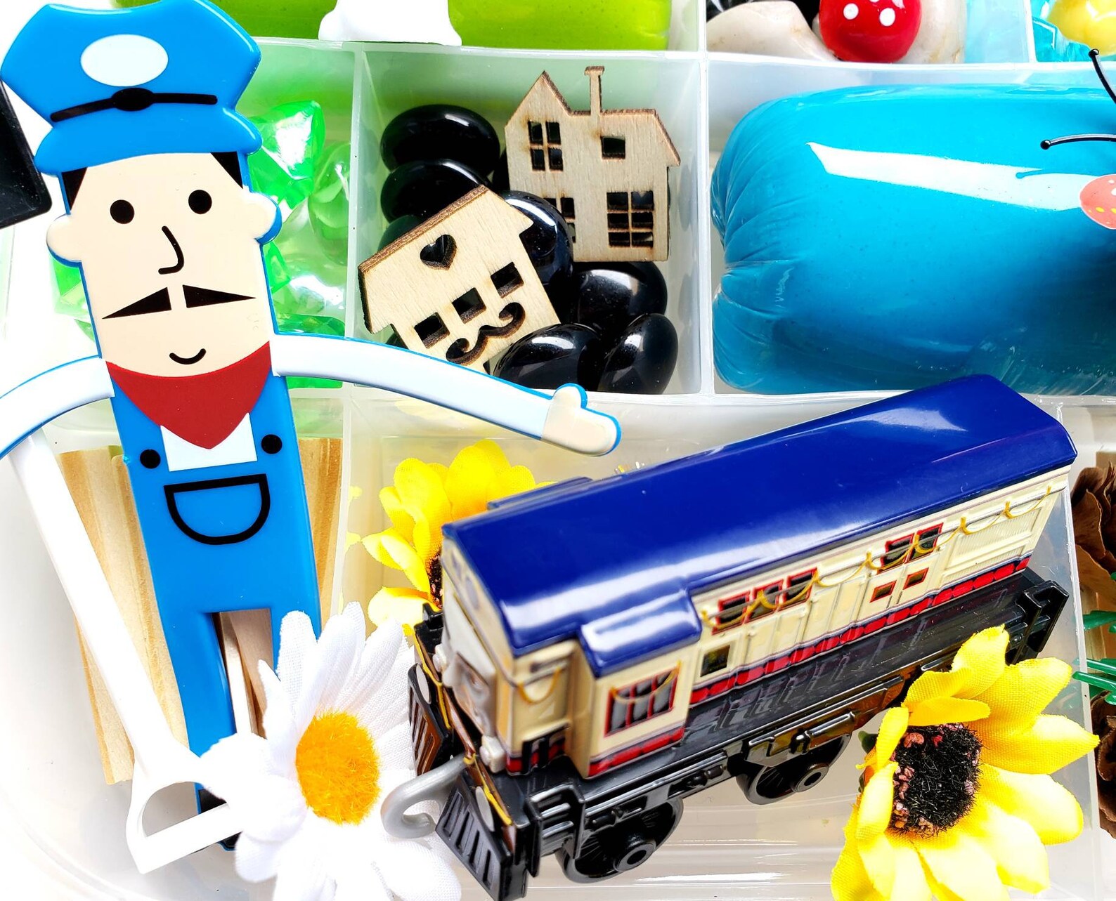 Train Play Dough Kit Sensory Kit Playdough Kit Play Dough | Etsy New ...