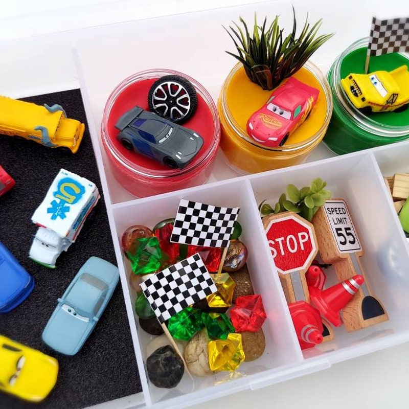 Sensory Kit Cars Toddler - Etsy