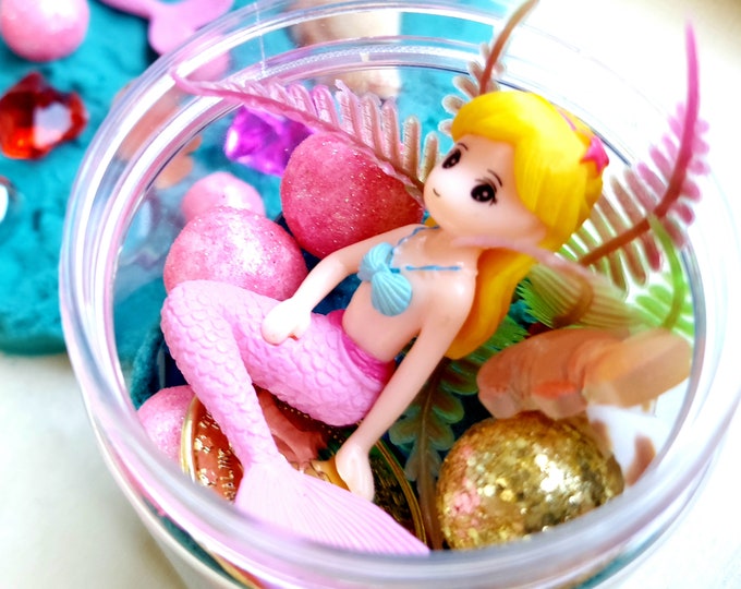 Kinetic Sand Sensory Kit, Mermaid Sea Mini Sand Play Kit, Mindfulness ...
