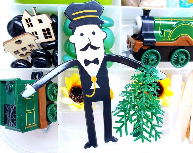 Train Play Dough Kit Sensory Playdough Kit Sensory Box - Etsy