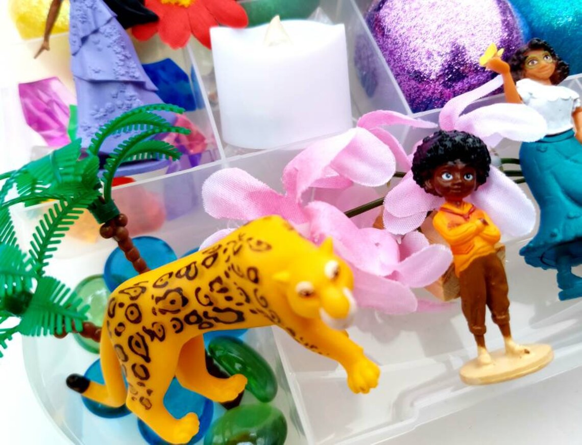 Encanto Play Dough Kit Encanto Sensory Kit Playdough Sensory - Etsy