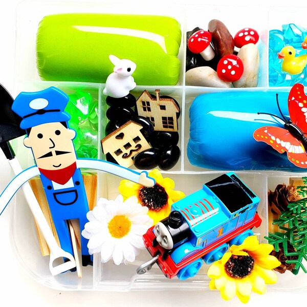Train Sensory Bin - Etsy