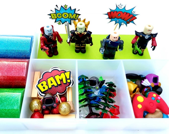 Roblox Playdough Kit, Roblox Sensory Kit, Playdough Sensory Kit ...