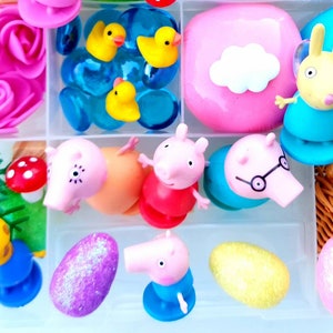 Peppa Pig Easter, Easter Playdough Kit, Easter Sensory Kit, Play Dough ...