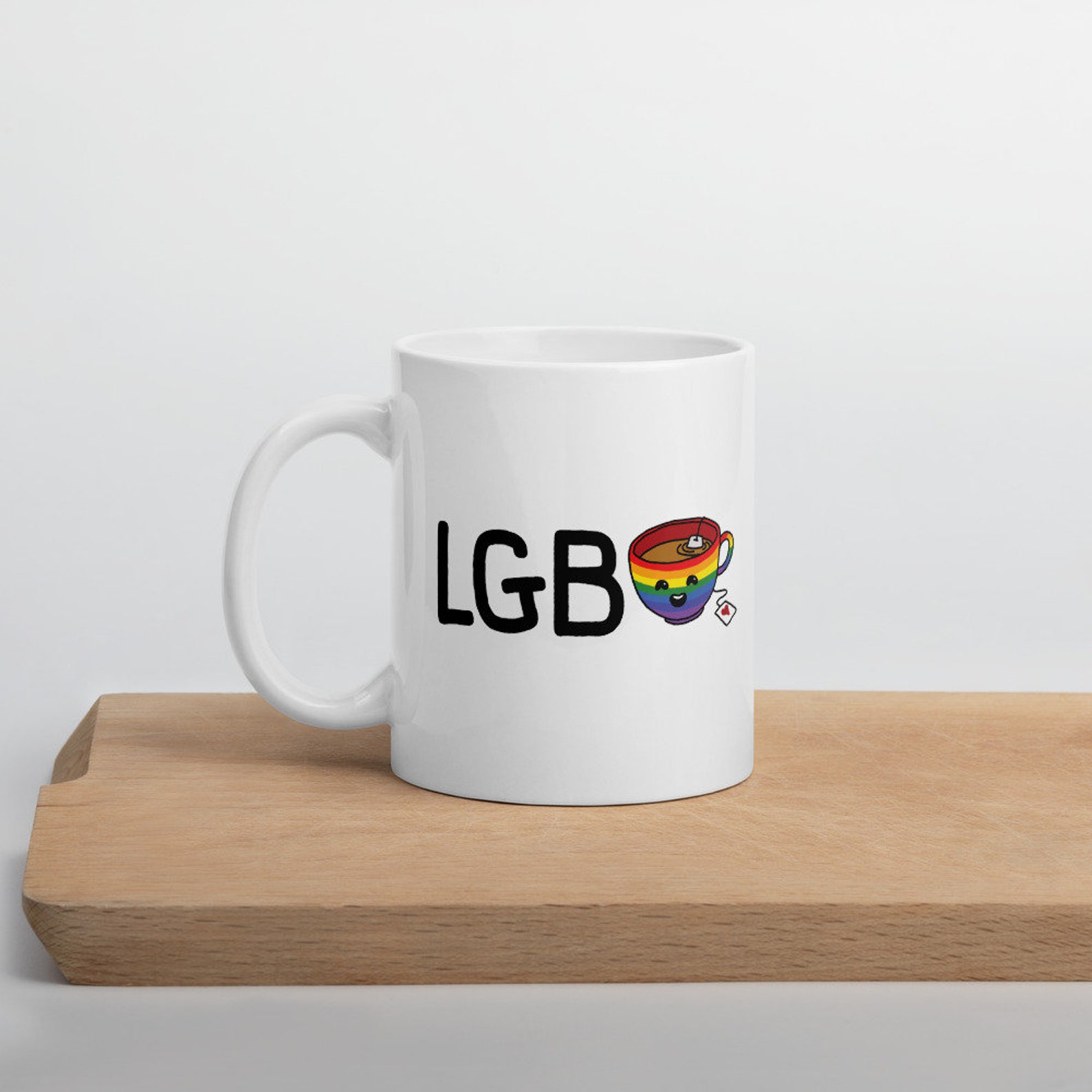 Punny Lgb-tea Mug | Gay Pride Mug | Cute LGBTQ Cup | LGBTQ Gifts ...