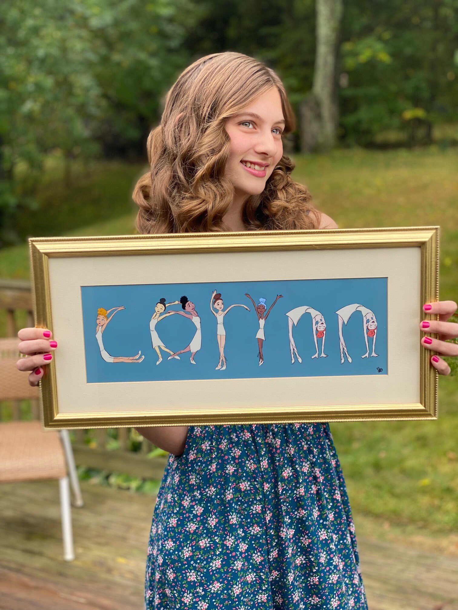 Alphabet Dancers Customizable Print - Etsy