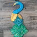 Peacock Wall Decoration - Etsy