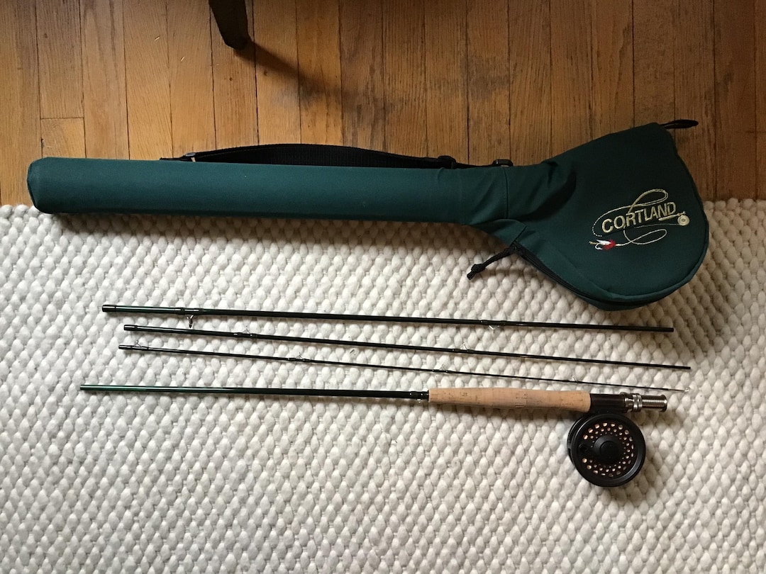 Cortland CL Graphite 8' 6 4 Piece Fly Rod With Reel and Case New - Etsy