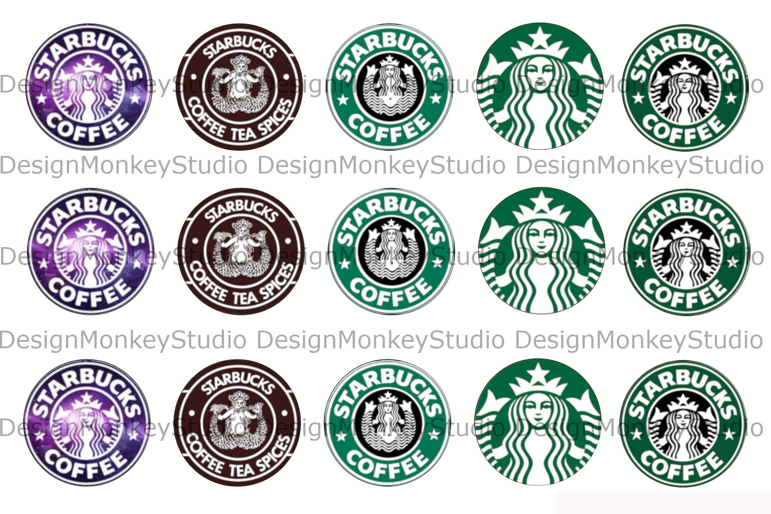 Starbucks Coffee- INSTANT DOWNLOAD 1" Bottle Cap Images 4x6 - Etsy