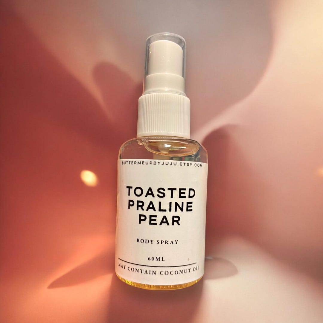 Toasted Praline Pear Body Spray - Etsy