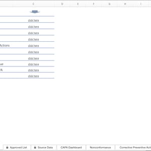 Corrective and Preventive Action Tracker | Health and Safety Dashboard ...