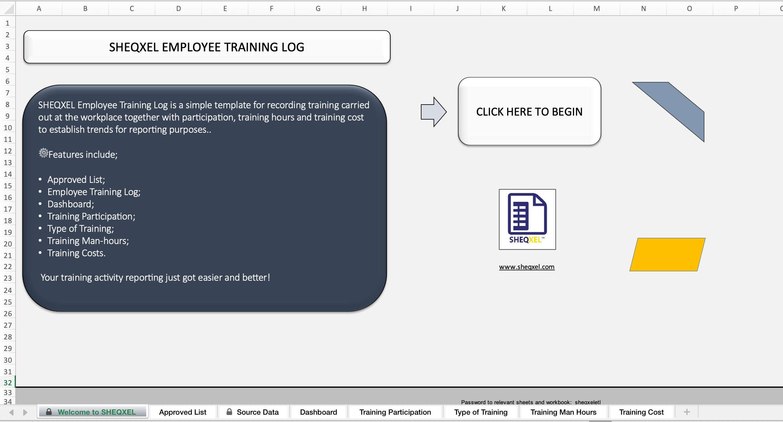 Employee Training Log Health and Safety Templates - Etsy