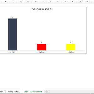 Fire Extinguisher Register | Health and Safety Template | Excel ...