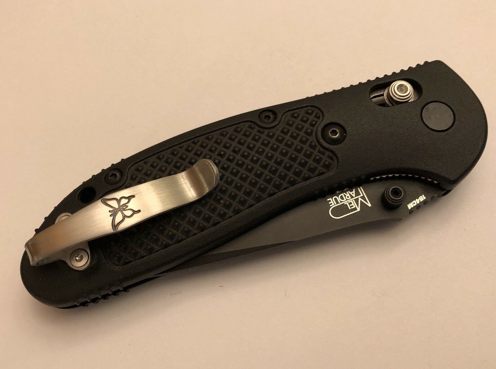 Satin Titanium Deep Carry Pocket Clip Made for Benchmade - Etsy