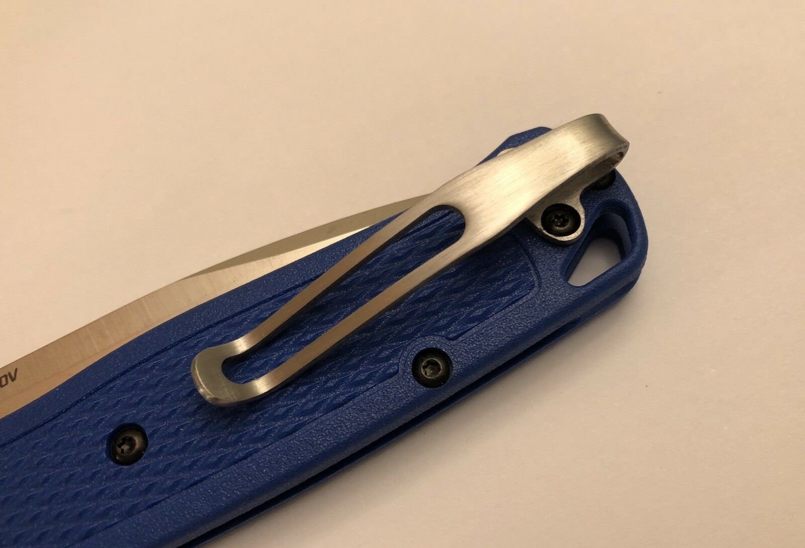 Satin Titanium Deep Carry Pocket Clip Made for Benchmade - Etsy
