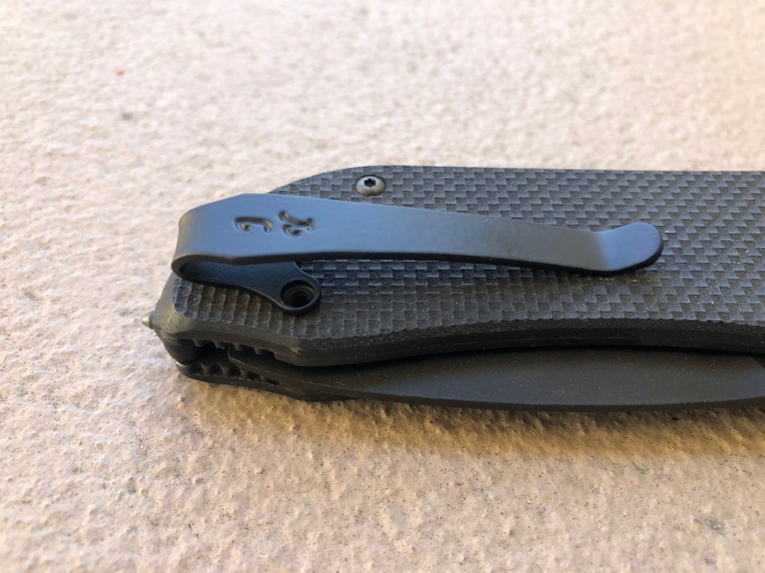 Benchmade Pocket Clip - Black Titanium Deep Pocket Clip for Benchmade ...